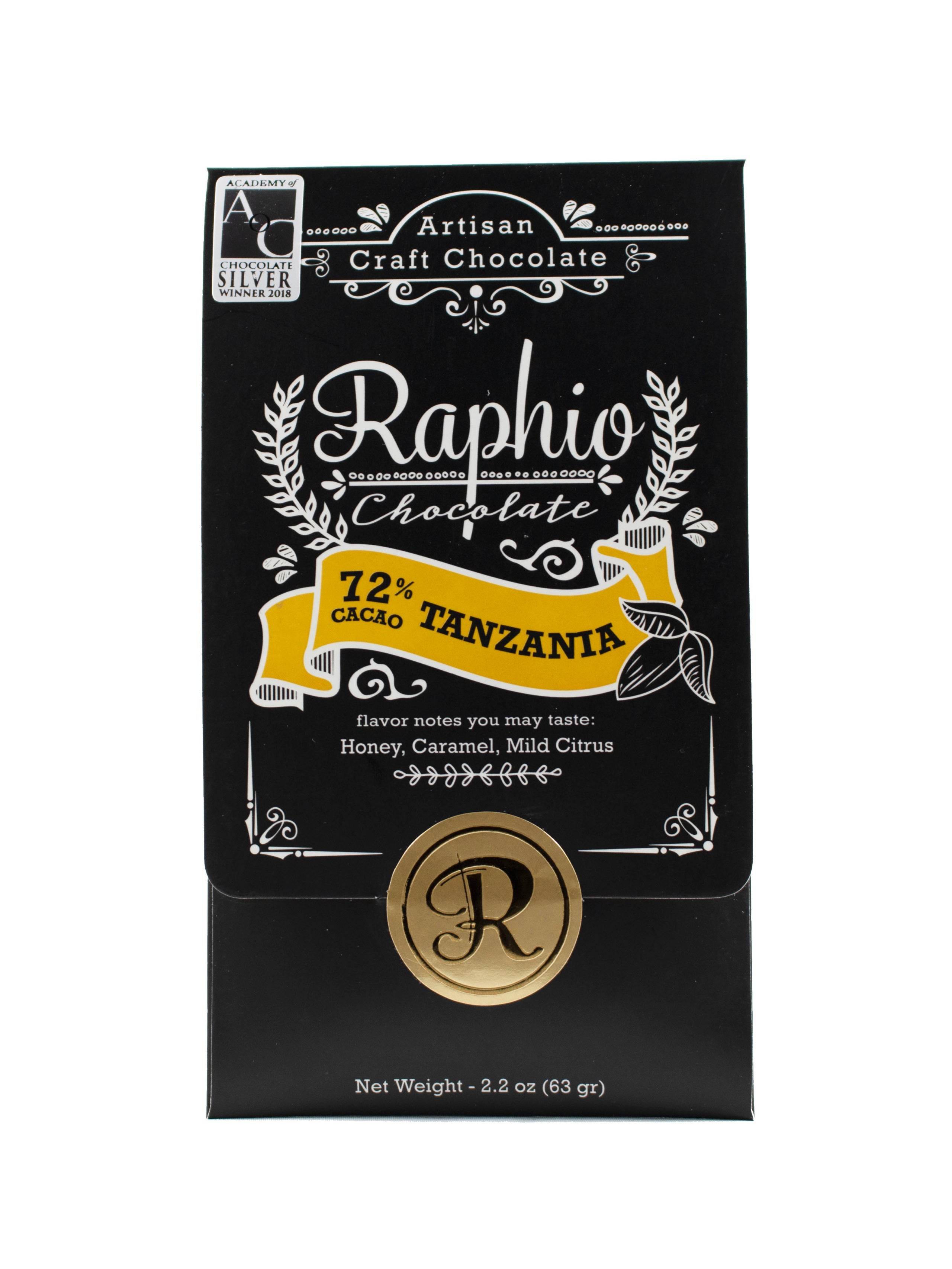 Bean to bar craft chocolate in Fresno, California - 72% Tanzania Single ...